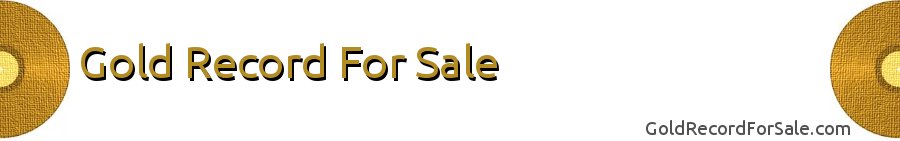 Gold Record For Sale